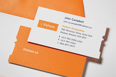 iFathom Corporation - Naming and Corporate Identity - Impagination Inc.